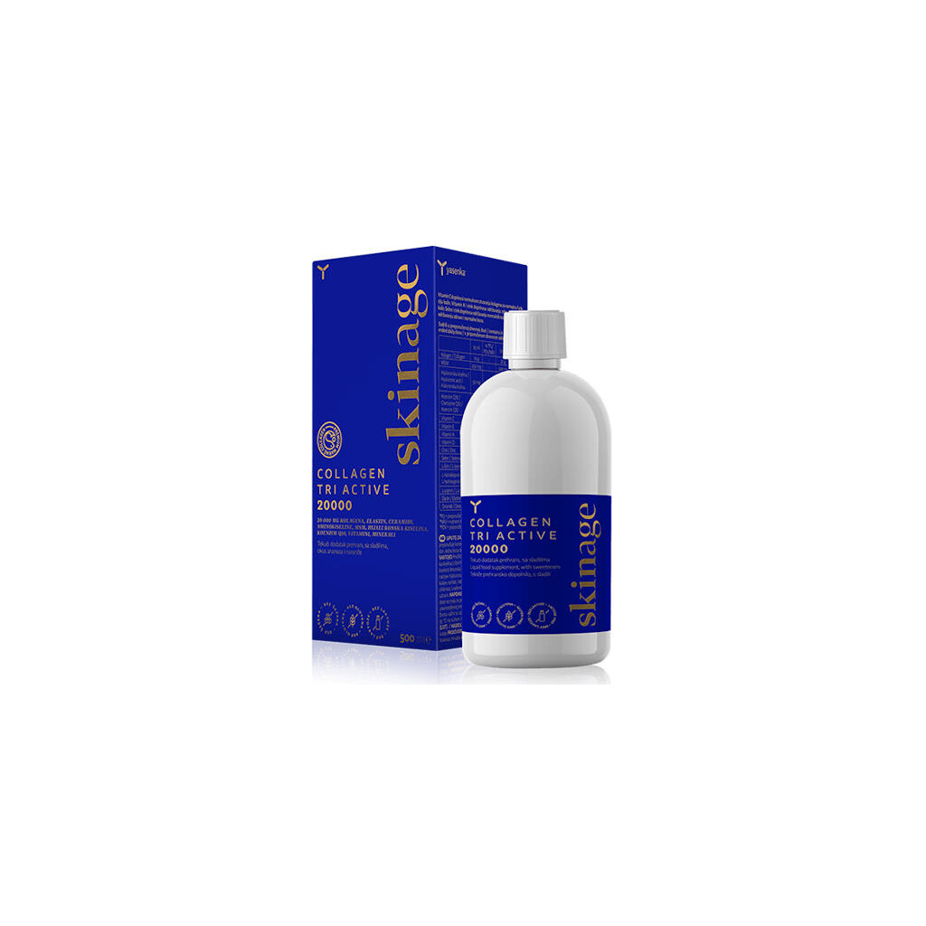 SKINAGE COLLAGEN TRI ACTIVE 20000 500ML YASENKA