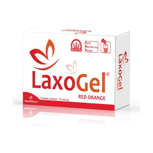 LAXOGEL RED ORANGE VREĆICE A10 - Ljekarne Plantak