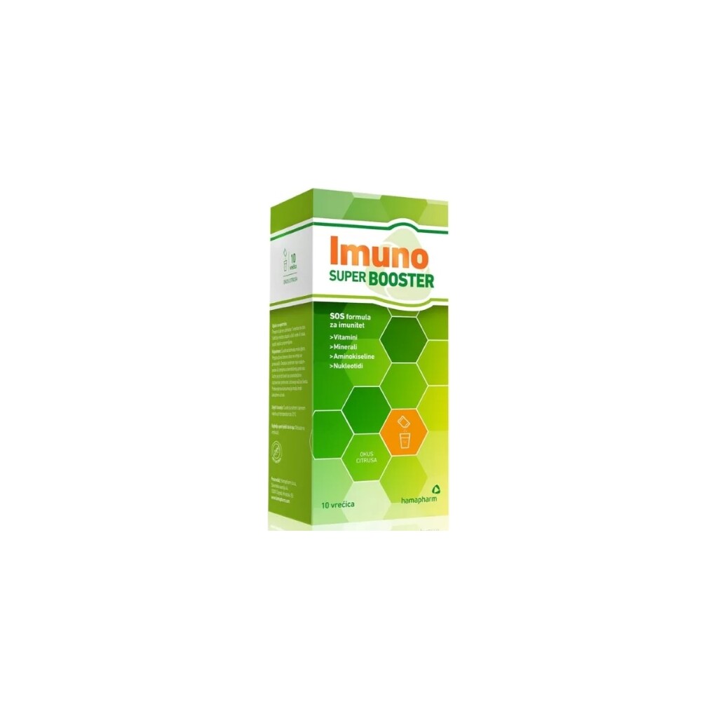 IMUNO SUPER BOOSTER GRANULE A10 HAMAPHARM - Ljekarne Plantak