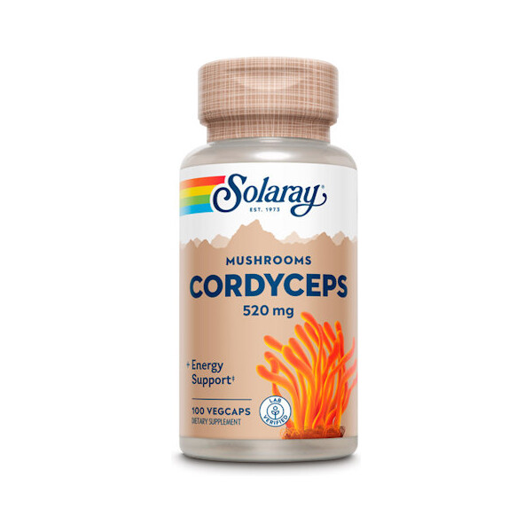 CORDYCEPS KAPSULE A100 SOLARAY - Ljekarne Plantak