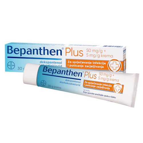 BEPANTHEN PLUS KREMA 30G - Ljekarne Plantak