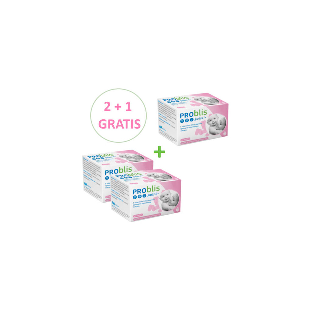 PROBLIS JUNIOR 1+ VREĆICE A30 2+1 GRATIS - Ljekarne Plantak